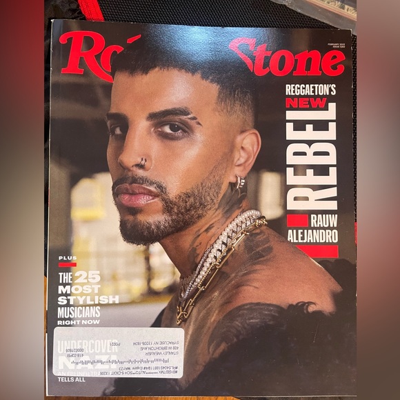 the Rolling Stones | Other | Rolling Stone Magazine Rauw Alejandro ...
